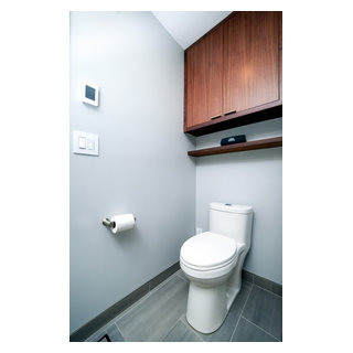 Over Toilet Cabinetry - Modern - Bathroom - Other - by Thayer Design ...