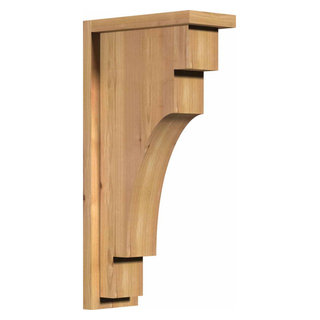 Mediterranean Corbel w/Backplate, 12"Dx24"H - Transitional - Corbels ...