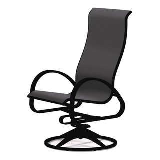 Aruba II Sling Supreme Height Swivel Rocker - Transitional - Rocking ...