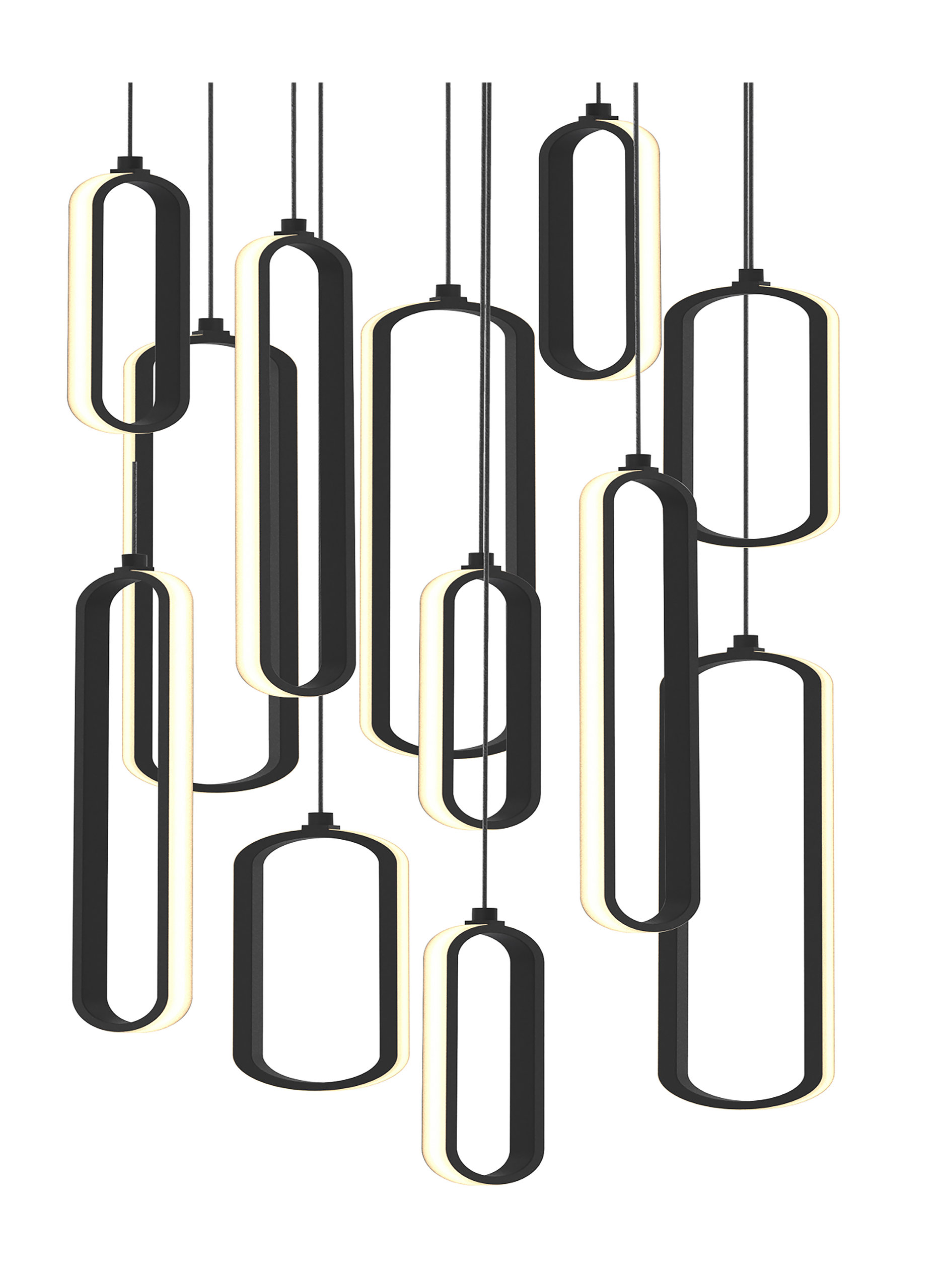 Sienna LED Round Pendant, 18"W - Modern - Pendant Lighting - by AFX ...