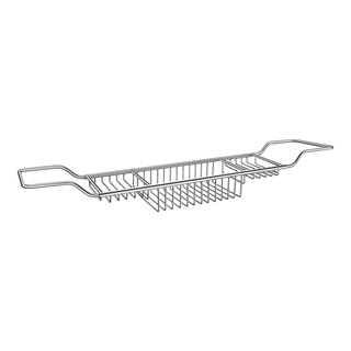Smedbo Sideline Adjustable Bath Rack Chrome - Contemporary - Shower ...