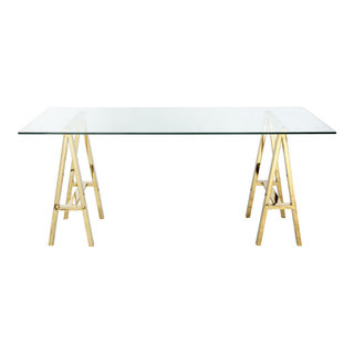 Brady Dining Table, Large - Contemporary - Dining Tables - by American ...