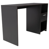 Arlington Computer Desk with Drawer, 2 Open Storage Shelves and Legs ...