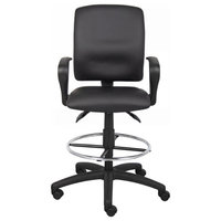 Multi-function Drafting chair with loop arms, Ergonomic Drafting Stool ...