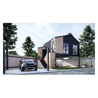 Nice Dreams - Modern - Exterior - Houston - by Steven Allen Designs ...