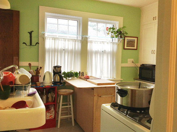 The 100-Square-Foot Kitchen: Farm Style With More Storage and Counters