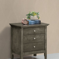 Hammond 3-Drawer Nightstand (26 in. H x 24 in. W x 18 in. D ...