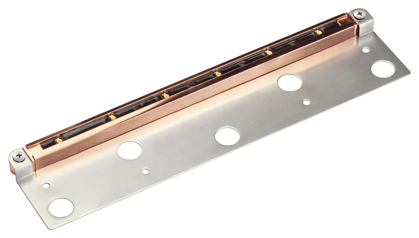 15746 Landscape 12V LED 6-Light Hardscape Light, Bracket, Copper ...