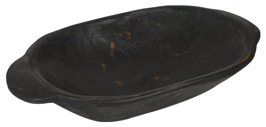 Heartland Dough Bowl With Handles-Batea-Primitive - Farmhouse ...