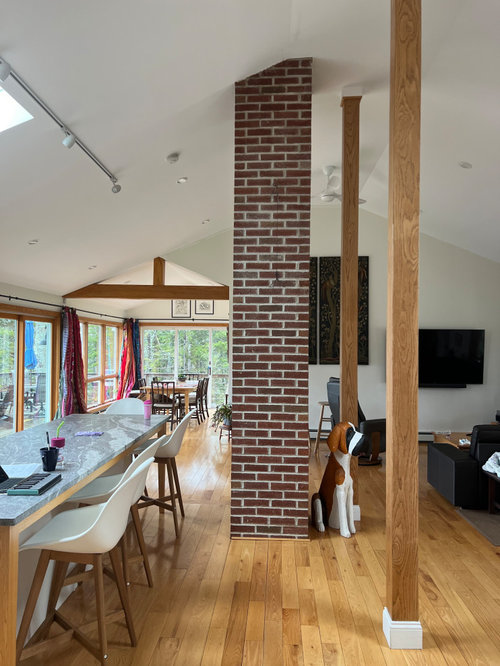 What to do with center chimney?