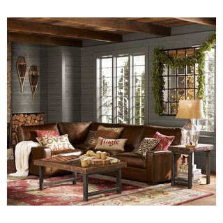 Rustic Den - Montagne - Boston - par Pottery Barn - Salem NH | Houzz