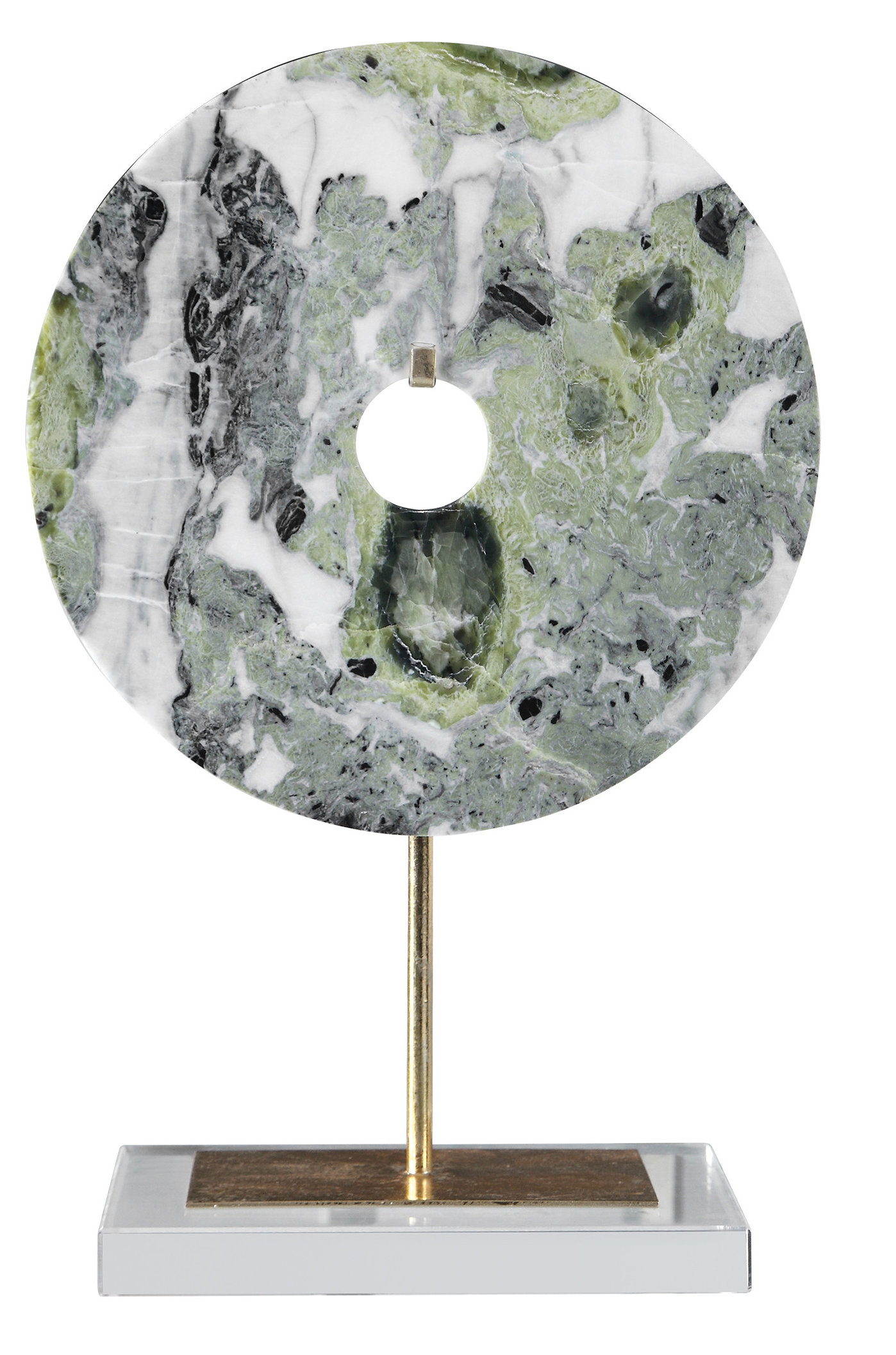 Uttermost Irelyn Marble Disk Sculpture - Contemporary - Decorative ...