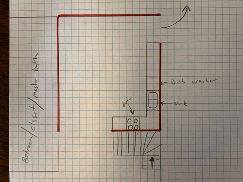 15 x 17 kitchen and dining room layout | Houzz Forum