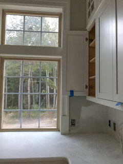 Kitchen window layout interfering with countertop