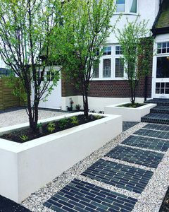 How to improve this semi-pebble dash facade? | Houzz UK