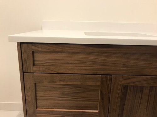 Bathroom Vanity Overhang | Houzz Forum
