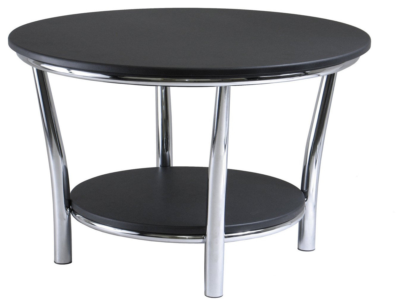 Winsome Wood Maya Round Coffee Table, 29 inches - Contemporary - Coffee ...