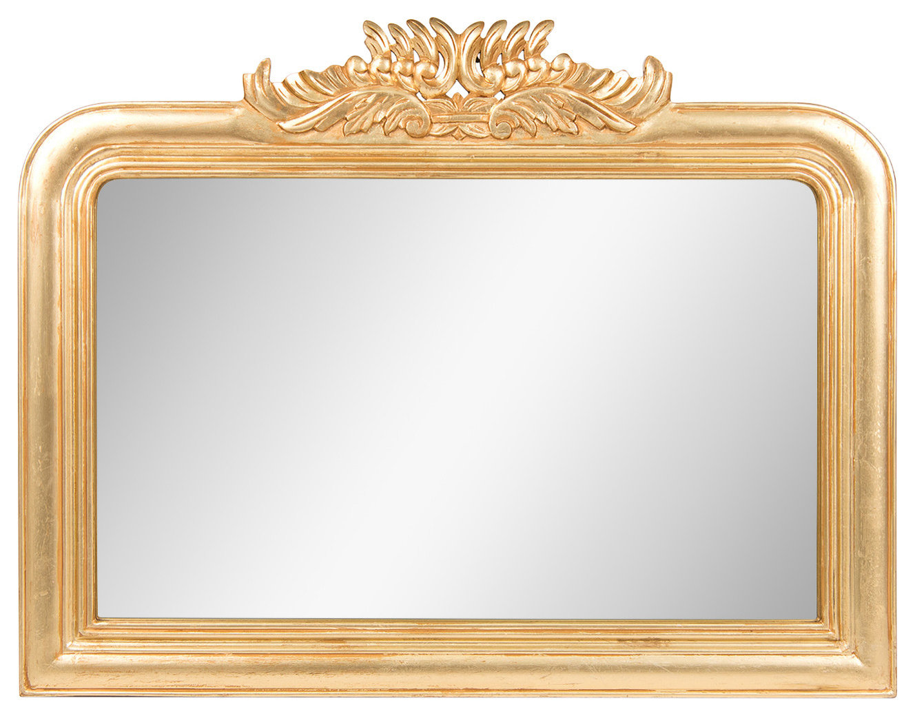 Rectangle Crown Mirror - Traditional - Wall Mirrors - by Best Home ...