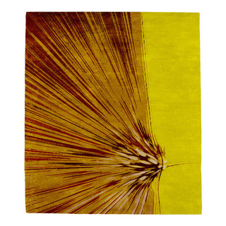 Burst C Wool Signature Rug, 6' Square - Contemporary - Area Rugs - by ...