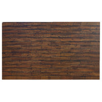 Emery Pub Height Dining Table Walnut - Rustic - Indoor Pub And Bistro ...