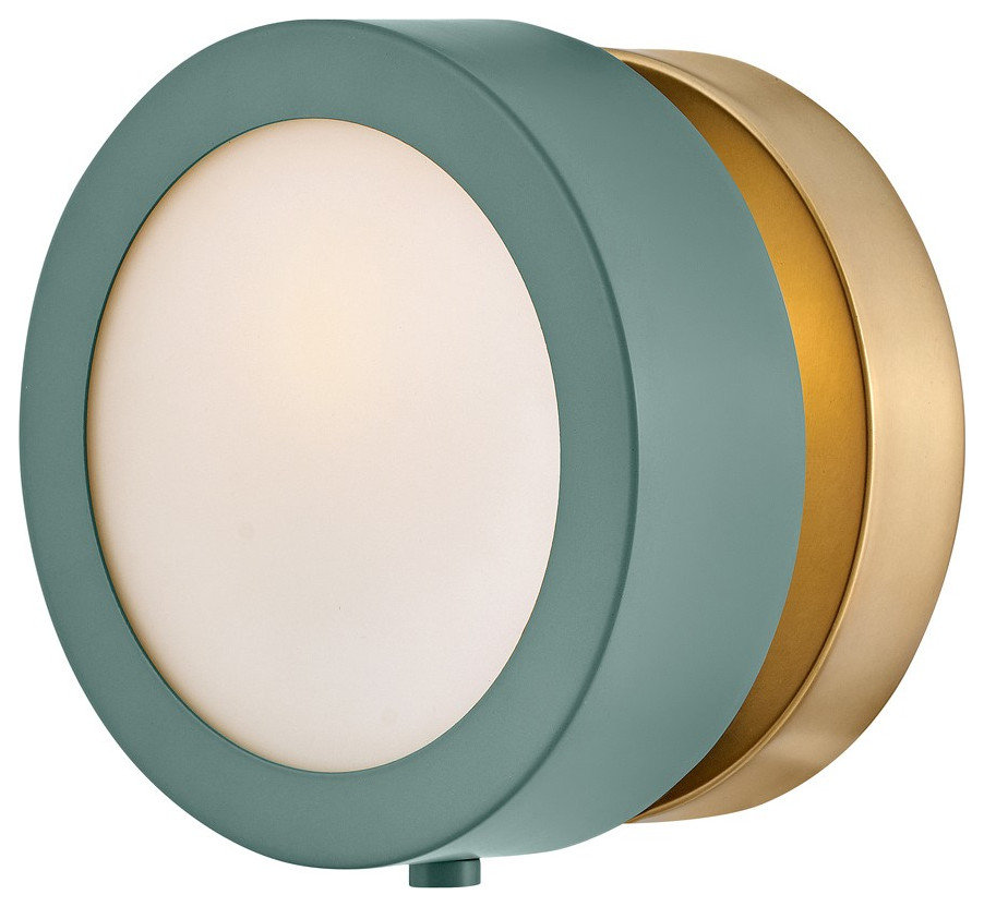 Mercer LED Wall Sconce, Sage Green - Modern - Wall Sconces - by ...