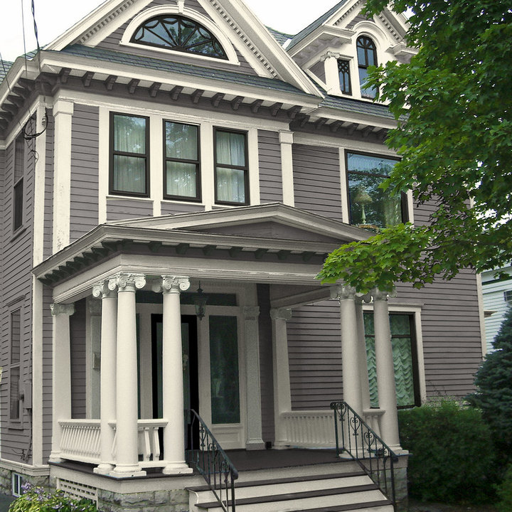 75 Beautiful Exterior with a Hip Roof Ideas & Designs - May 2024 | Houzz AU