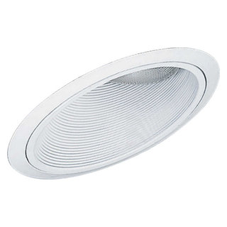 Progress Lighting P8004 6" Baffle Trim for Sloped Ceilings and ...