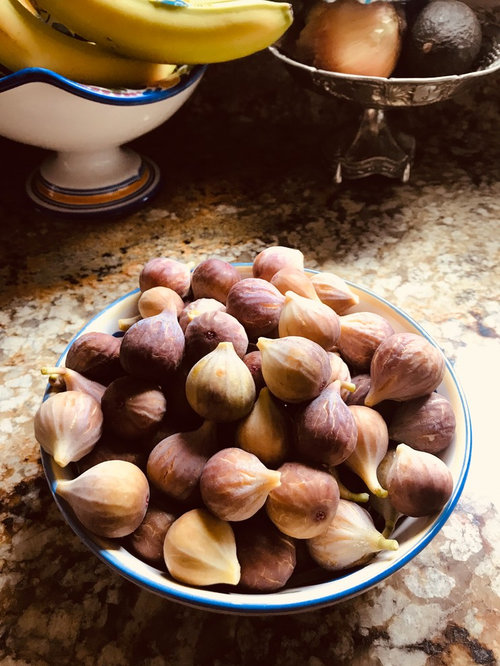 Fruit splitting...why? And fig harvest
