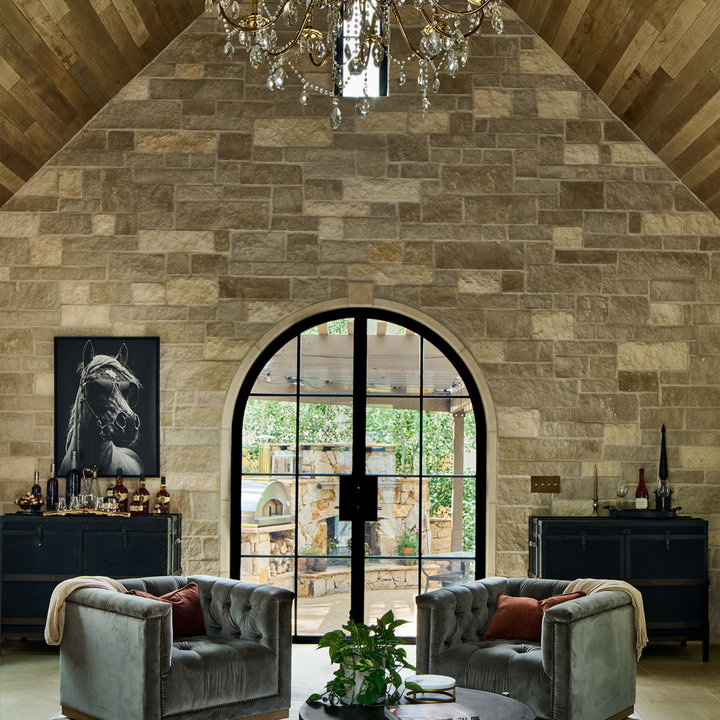 75 Vaulted Ceiling Entryway Ideas You'll Love - April, 2026 | Houzz