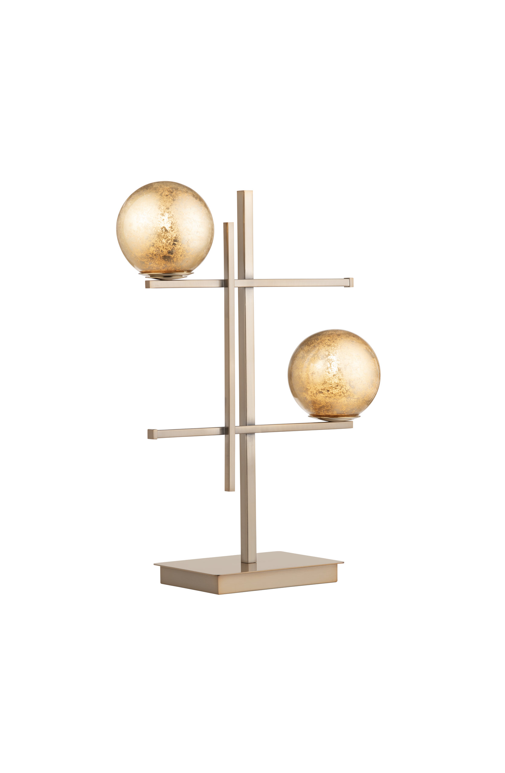 24.75"H Gold Metal Table Lamps With Gold Round Shade - Contemporary ...