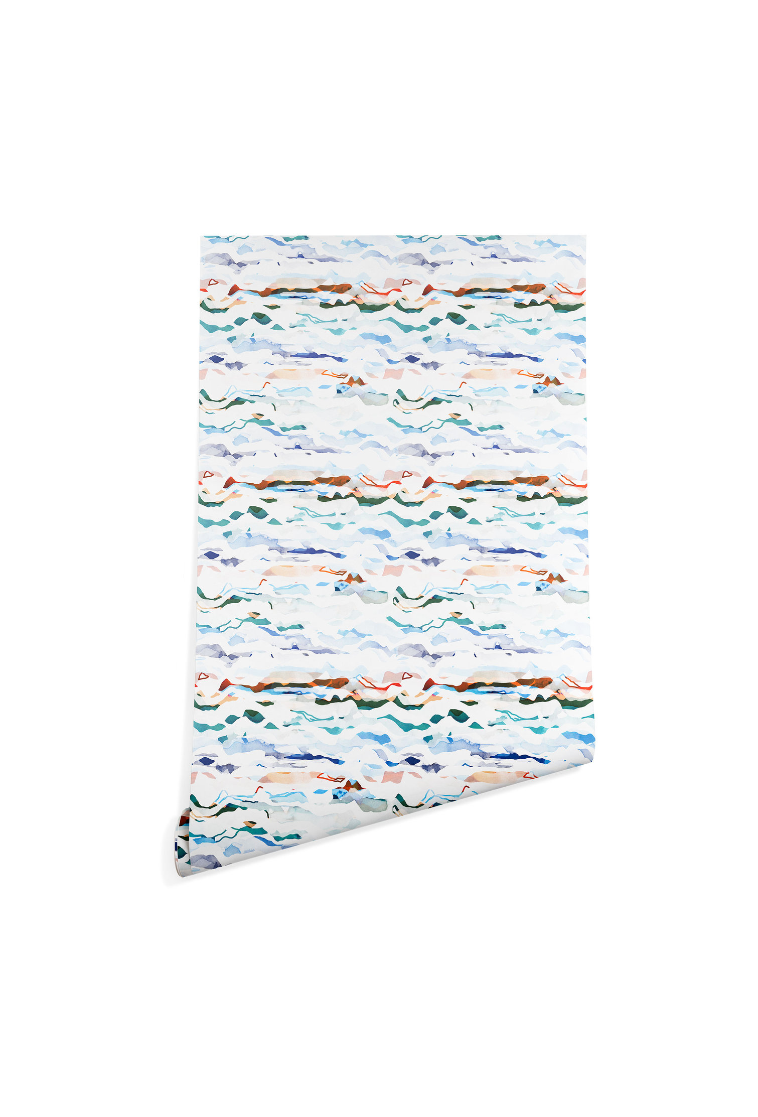 Deny Designs CayenaBlanca Beach Waves Wallpaper, 2'x10' - Beach Style ...