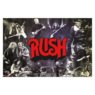 Rush Through the Years Poster - Contemporary - Prints And Posters - by ...