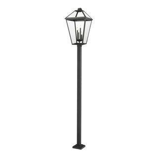 Outdoor Post, Black - Traditional - Post Lights - by Bison Commerce | Houzz