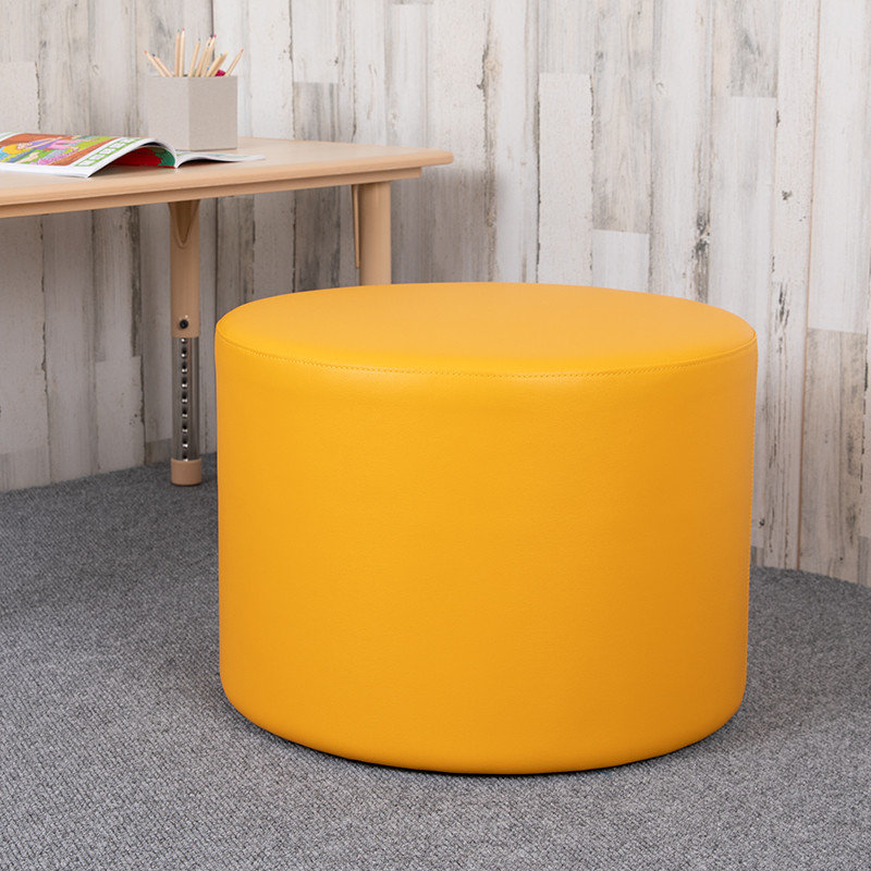 18x24 Soft Circle-Yellow - Contemporary - Kids Chairs - by Homesquare ...