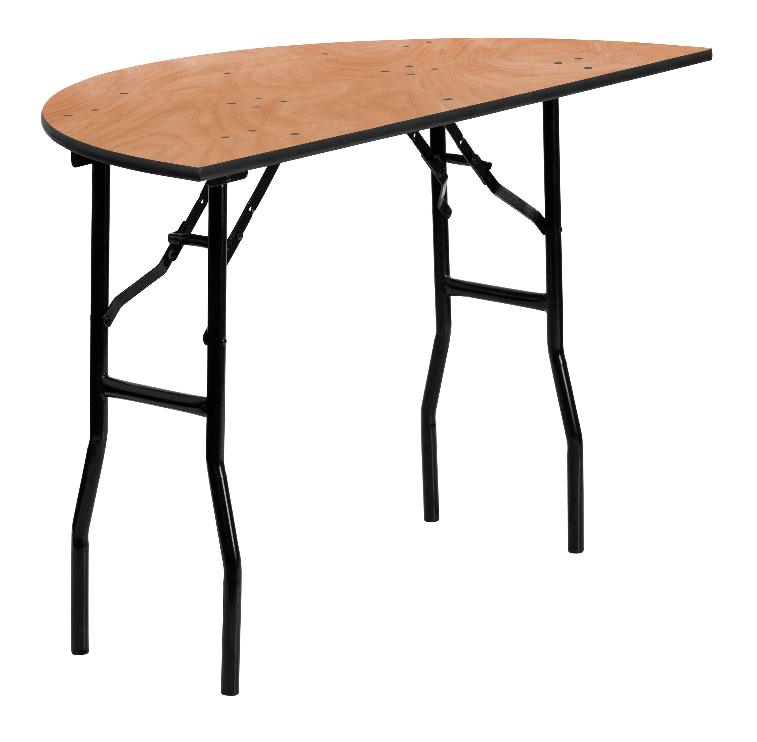 "Les" Half Round Folding Table - Contemporary - Folding Tables - by ...