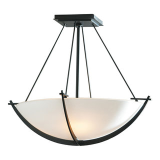 Hubbardton Forge 124555-1008 Compass Small Semi-Flush - Transitional ...