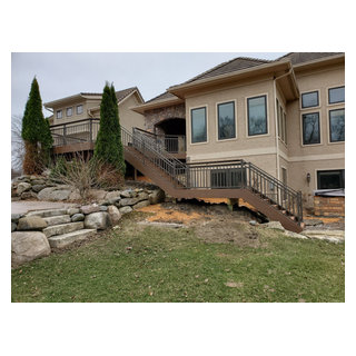 Timbertech Antigua Gold with Antique Palm - Deck - Other - by Deck ...