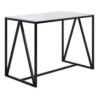 Abel Counter Table, Black - Transitional - Indoor Pub And Bistro Tables ...