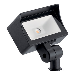 LED Integrated Wash Textured Black Mini VLO Flood 2700K - Transitional ...