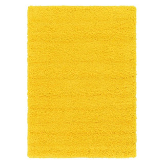Solid/Striped Sybil Sunshine Area Rug, 4'x6' - Contemporary - Area Rugs ...
