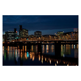 Fine Art Photograph, Hawthorne Bridge II, Fine Art Paper Giclee, 36"x24 ...