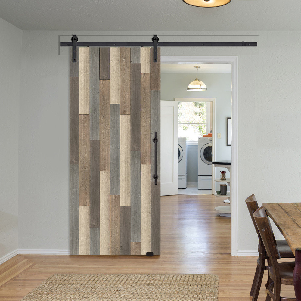 Prickly Pear Vertical Barn Door, 32" X 96" - Farmhouse - Interior Doors ...