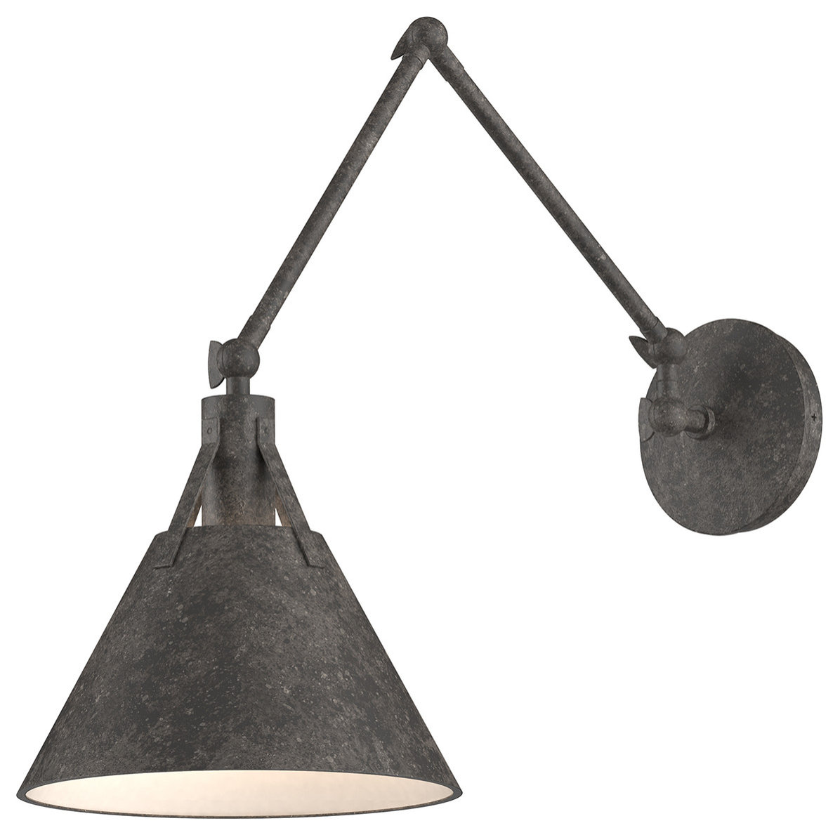 Archer Vanity, Steel Shade W9-1/2"xH9-3/4"xE25-5/8" - Farmhouse ...