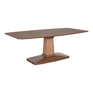 Travis Table, Dark Walnut - Transitional - Indoor Pub And Bistro Tables ...
