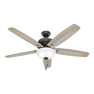 Noble Bronze 60"Ceiling Fan from the Reveille Collection, 60.000 ...