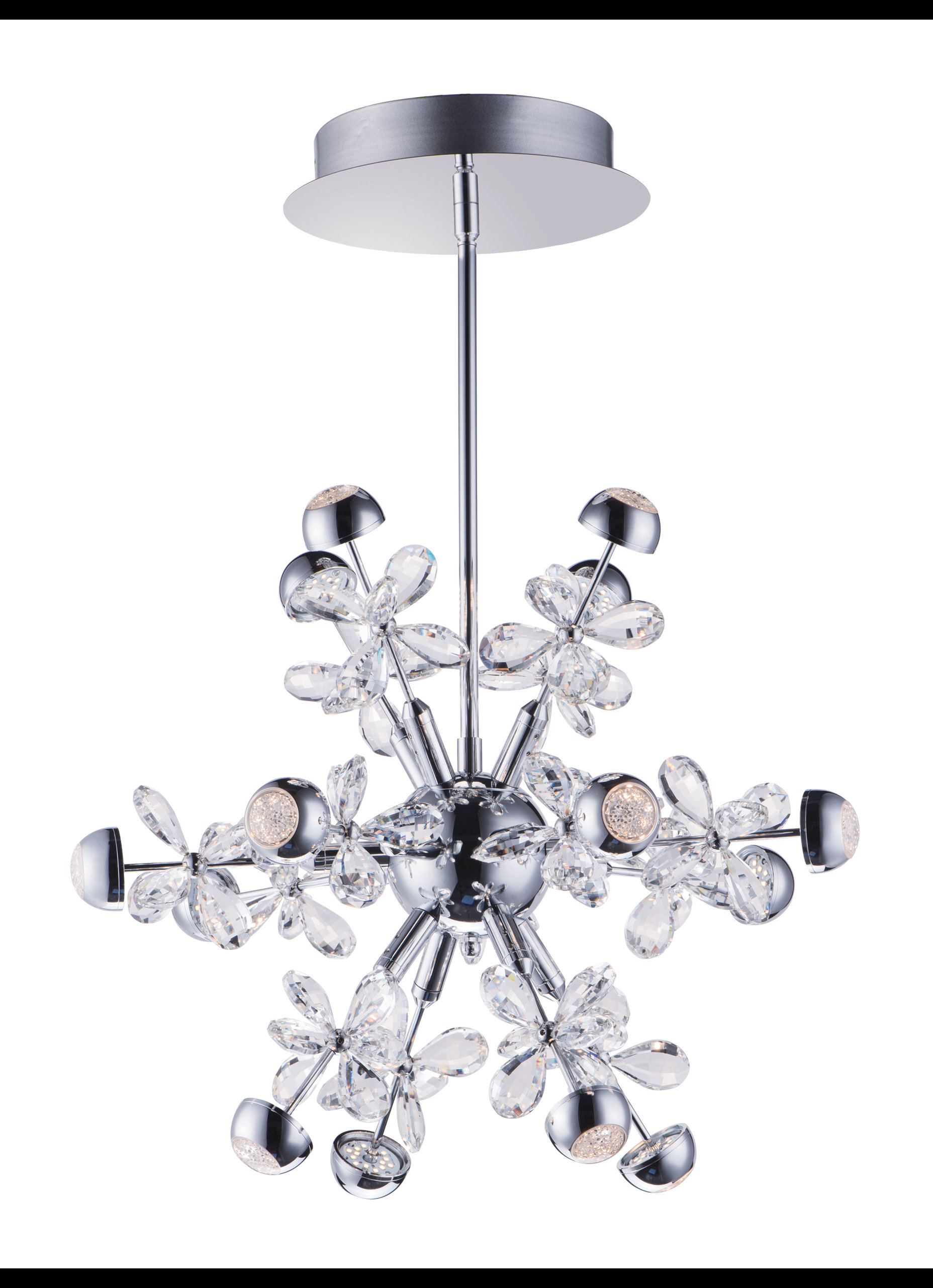 Supernova LED Pendant - Midcentury - Chandeliers - by Buildcom | Houzz