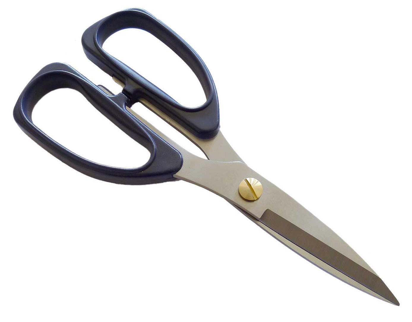 7 1/4" Black Handle Precision Utility Scissors - Transitional - Desk ...