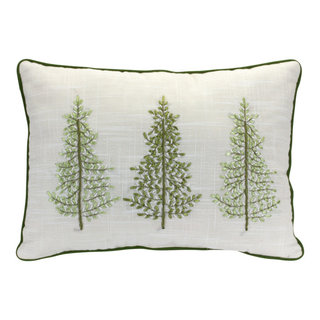 Pine Tree Pillow - Rustic - Decorative Pillows - by Melrose ...