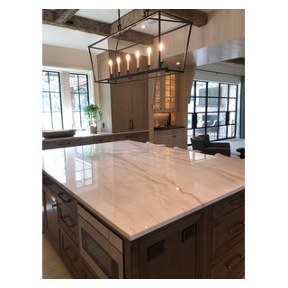 Quartzite Kitchen - Modern - Kitchen - Miami - by Stone Interiors LLC ...