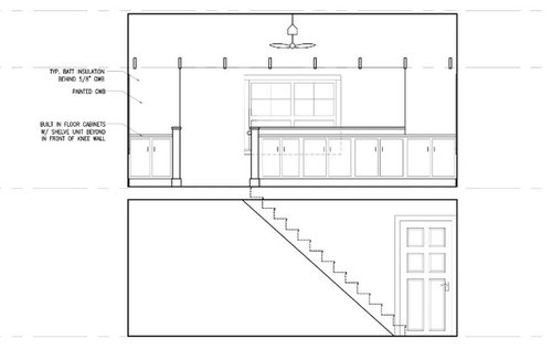 Above-garage office renovation